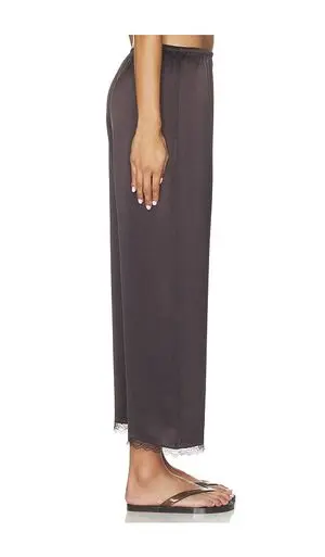 LESET Barb Lace Crop Pant
