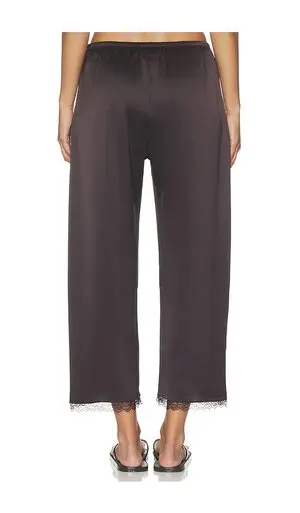 LESET Barb Lace Crop Pant