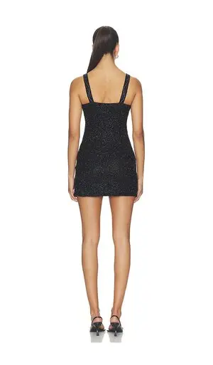 OCEANUS Embellished Mini Dress