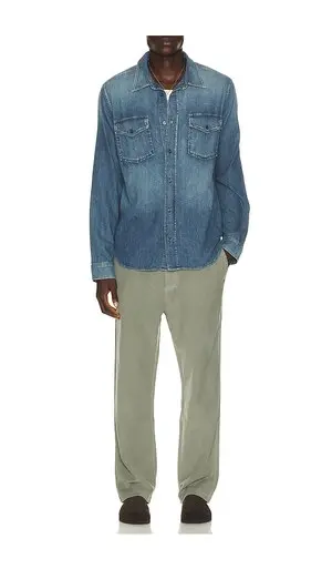 Citizens Of Humanity Cairo Utility Shirt In Blue