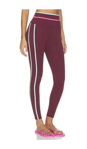 Beach Riot Solara Legging In Wine