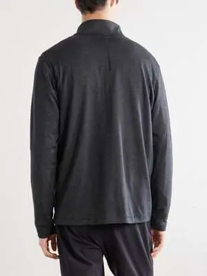 Lululemon Slim-fit Recycled Stretch-jersey Half-zip Sweatshirt