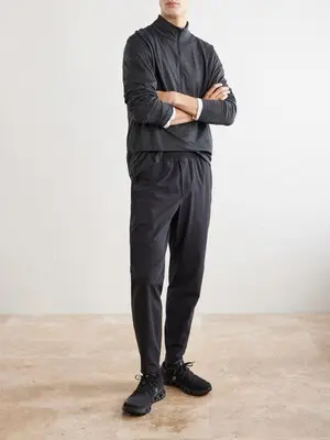 Lululemon Slim-fit Recycled Stretch-jersey Half-zip Sweatshirt