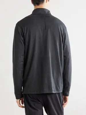 Lululemon Slim-fit Recycled Stretch-jersey Half-zip Sweatshirt