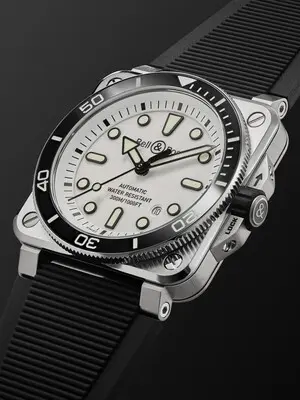 BELL & ROSS Br 03 Diver Automatic Stainless Steel Watch