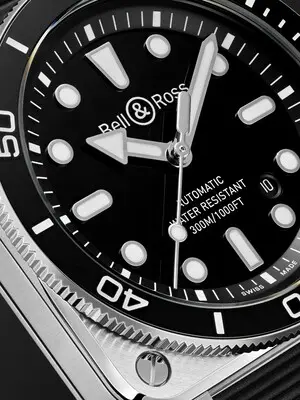 BELL & ROSS Stainless Steel Diver Watch
