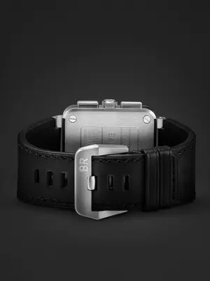 BELL & ROSS Br 03 Automatic Chronograph Stainless Steel Watch