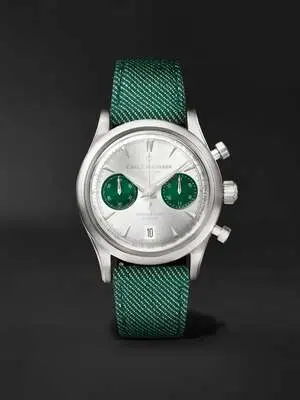 CARL F. BUCHERER Manero Flyback Automatic Chronometer Stainless Steel Watch, Ref. 00.10927.08.13.02 - Silver