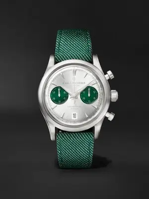 CARL F. BUCHERER Manero Flyback Chronometer Stainless Steel Watch