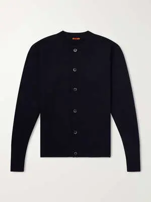 Barena Venezia Virgin Wool Cardigan - Navy