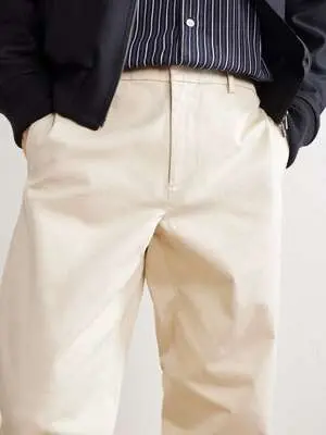 Barena Venezia Wide-leg Cotton-blend Gabardine Trousers