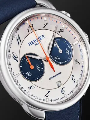 Hermès Arceau Chronograph Stainless Steel Watch