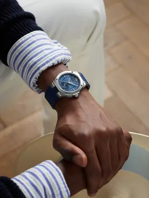 Baume & Mercier Riviera Baumatic Tideograph Limited Edition Automatic Stainless Steel Watch