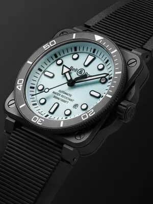BELL & ROSS Br 03 Diver Automatic Ceramic Watch