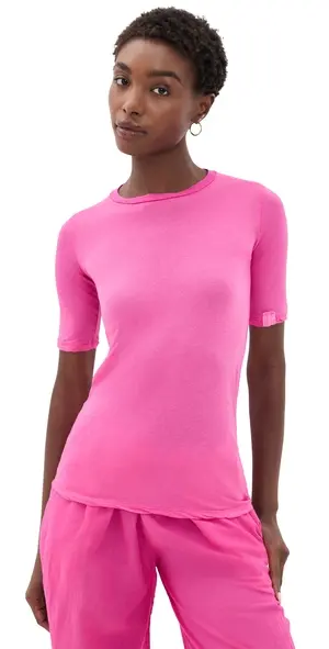 ALL THREE Victoria Tissue Cotton T-shirt - Diva