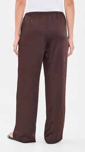 Madewell Easy Pull On Satin Pants