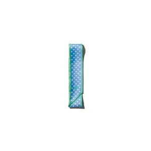 Miu Miu Printed Twill Scarf - Periwinkle/jade