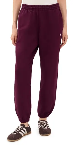 Adidas Essential Fleece Joggers - Maroon