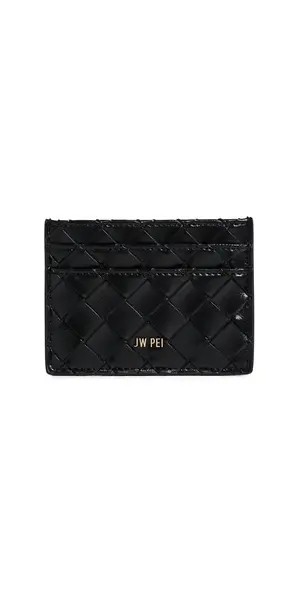 Jw Pei Woven Texture Card Holder - Black