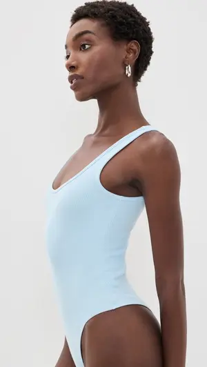 L'Agence Nica Scoop Thong Bodysuit