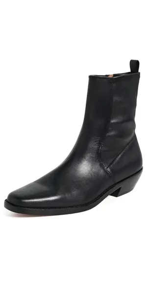 Madewell Idris Stretch Boots - True Black