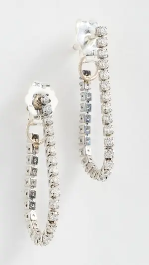 Shashi Micro Teeny Tiny Front To Back Earrings
