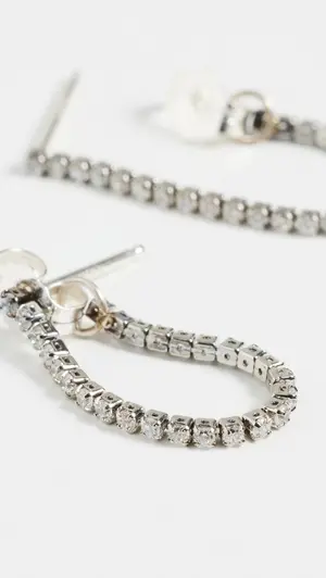 Shashi Micro Teeny Tiny Front To Back Earrings