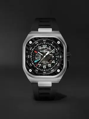 BELL & ROSS Br-x5 Racing Limited Edition Automatic Chronometer Steel Watch - Black