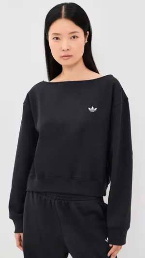 Adidas Essential Fleece Crew Sweatshirt