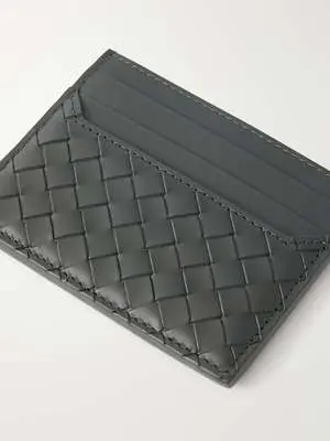 Bottega Veneta Intrecciato Leather Cardholder