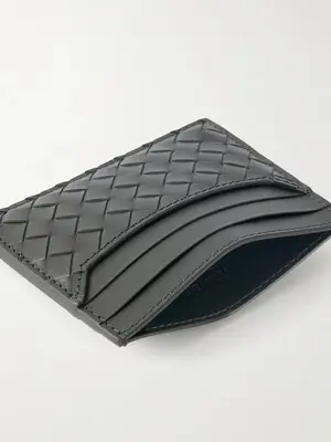 Bottega Veneta Intrecciato Leather Cardholder