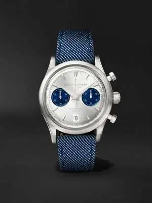 CARL F. BUCHERER Manero Flyback Automatic Chronometer Stainless Steel Watch, Ref. 00.10927.08.13.03 - Silver