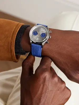 CARL F. BUCHERER Manero Flyback Chronograph Stainless Steel Watch