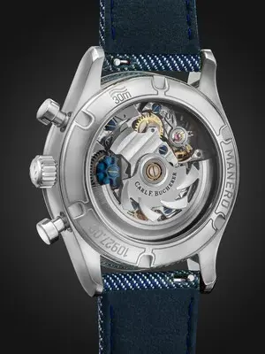 CARL F. BUCHERER Manero Flyback Chronograph Stainless Steel Watch