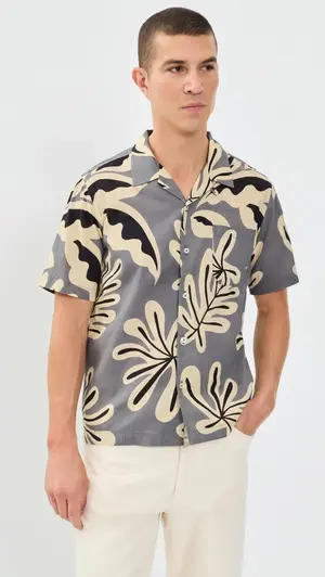 Universal Works Baja Print Road Shirt