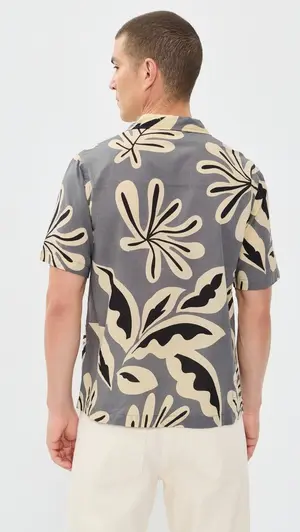 Universal Works Baja Print Road Shirt