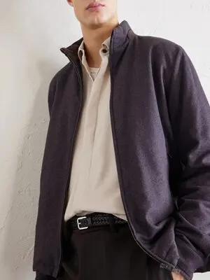 Herno Silk And Cashmere-blend Shirt