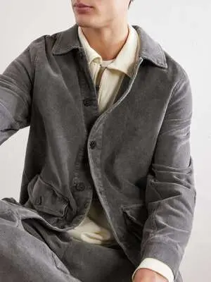 Officine Générale Suny Stretch-cotton Corduroy Jacket