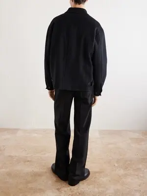 FRAME Wool-felt Blouson Jacket