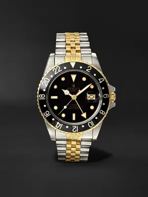 WIND VINTAGE Rolex Gmt-master Automatic Watch - Black