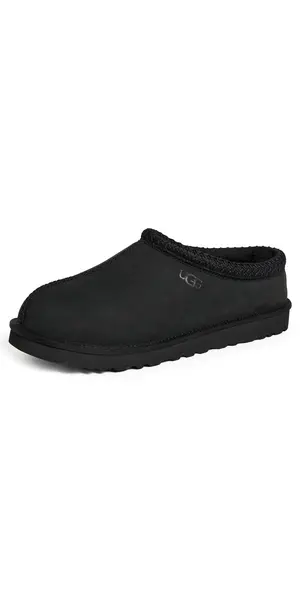 UGG Tasman Nubuck Slippers - Black