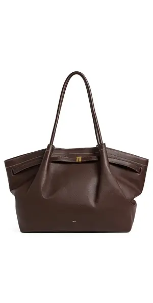 Jw Pei Hana Large Tote Bag - Dark Brown