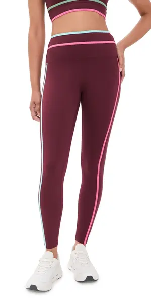 Beach Riot Solara Leggings - Raspberry Bloom Colorblock