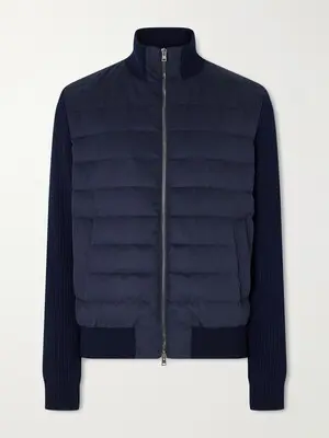 Herno Quilted Down Jacket - Blue