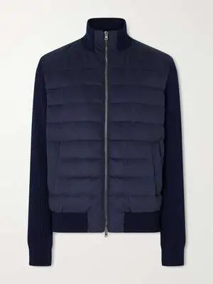 Herno Quilted Down Jacket - Navy