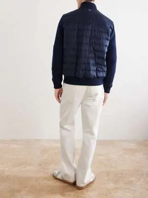 Herno Quilted Down Jacket - Navy