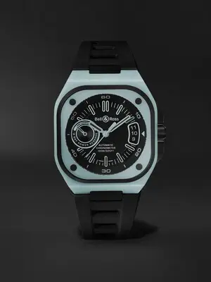 BELL & ROSS Br-x5 Lum Automatic Titanium Watch - Black
