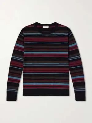 Dries Van Noten Muroli Striped Cashmere Sweater - Multi