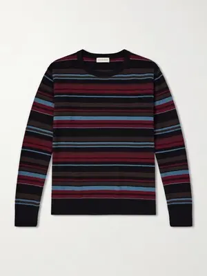 Dries Van Noten Striped Cashmere Sweater - Multi