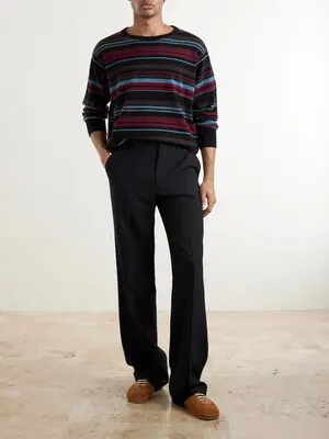 Dries Van Noten Striped Cashmere Sweater